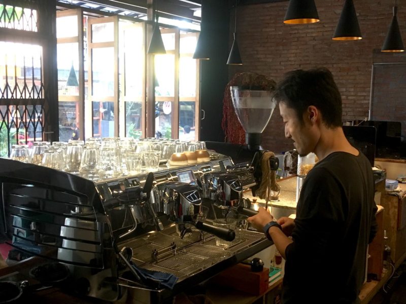 インドネシア・バリ島にてラテアート教室 | futari style